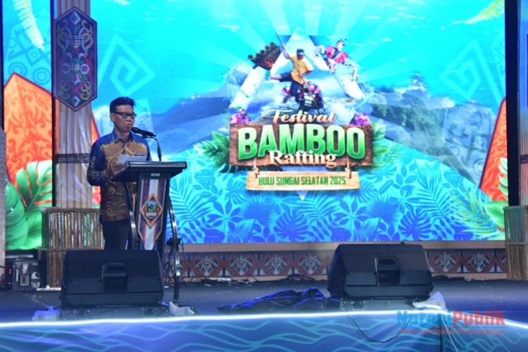 Festival Bamboo Rafting Loksado 2025 Resmi Dibuka, Angkat Tema “When ...